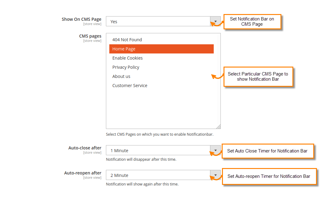 Magento 2 Notification Bar Pro by MageComp by themagecomp | CodeCanyon